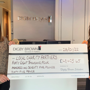 Digby Brown raises £48,000 for local charities in 2021 | Scottish Legal ...