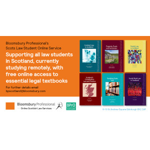 Bloomsbury Professional makes Scots law textbooks free to all students ...