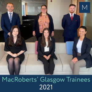 In pictures… New MacRoberts’ trainees | Scottish Legal News