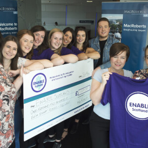 MacRoberts LLP partners with ENABLE Scotland to raise vital funds ...
