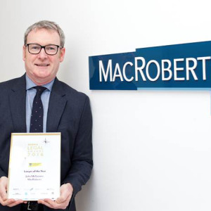 MacRoberts’ John McGovern crowned lawyer of the year | Scottish Legal News