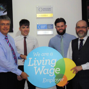 Alex M Adamson LLP accredited as Living Wage employer | Scottish Legal News