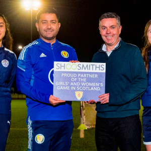 Shoosmiths supports rising stars of women’s football | Scottish Legal News