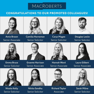Promotions at MacRoberts | Scottish Legal News