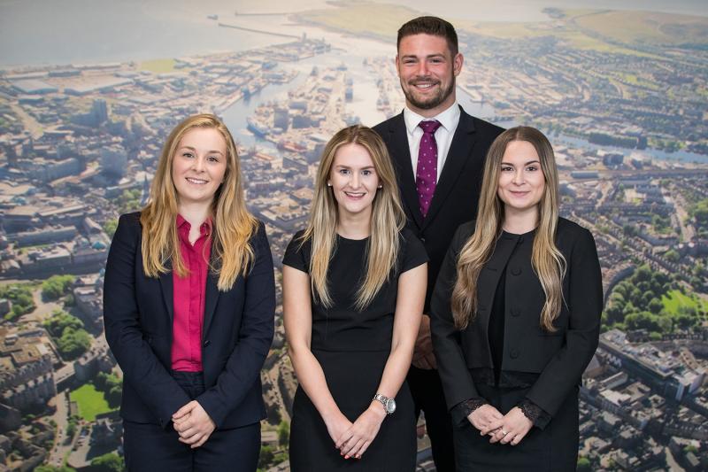 New trainees at Ledingham Chalmers | Scottish Legal News