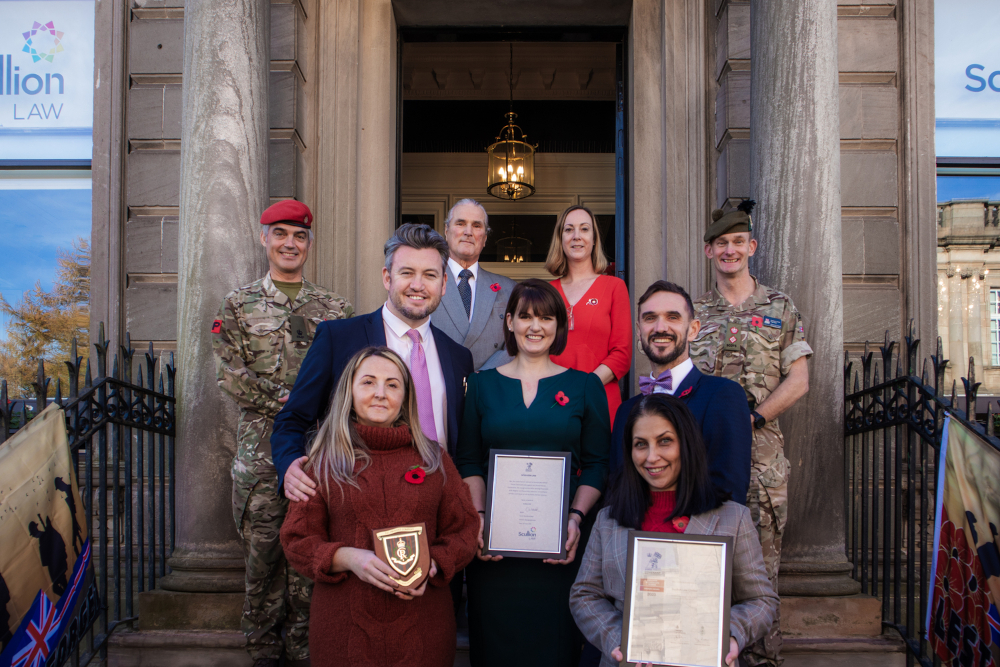 Scullion LAW strengthens commitment to defence community | Scottish ...